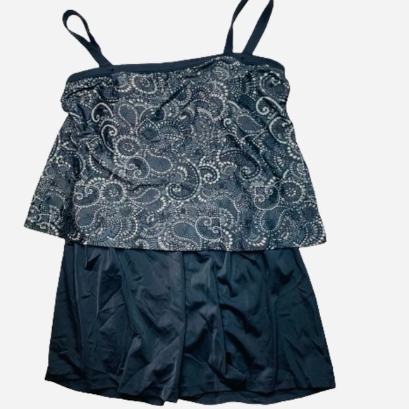 Maxine of Hollywood | Swim | Maxine Of Hollywood Faux Tankini One Piece ...